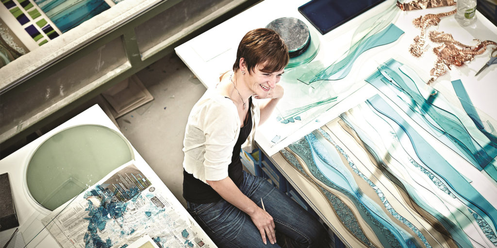 Inspiring the artisan | Jo Downs Handmade Glass | Cornwall Living