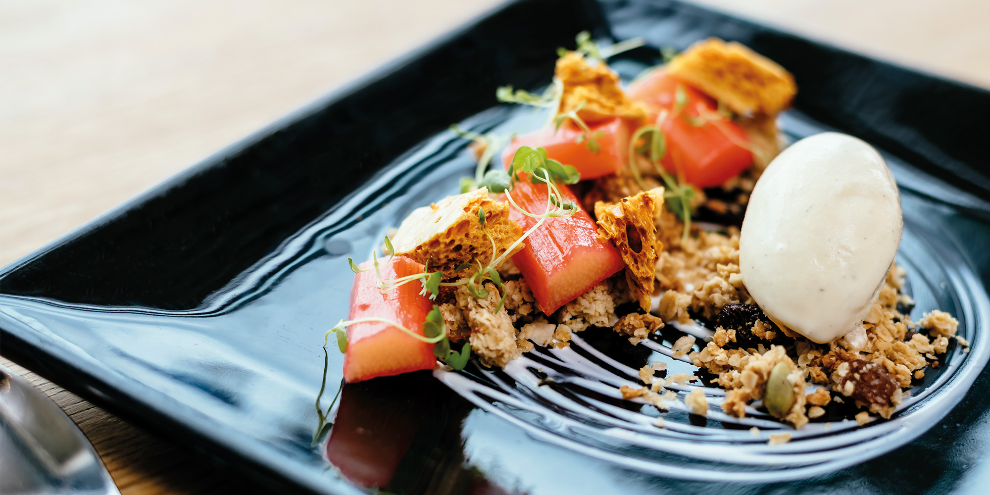 Delectable dessert from The Greenbank Hotel | Cornwall Living